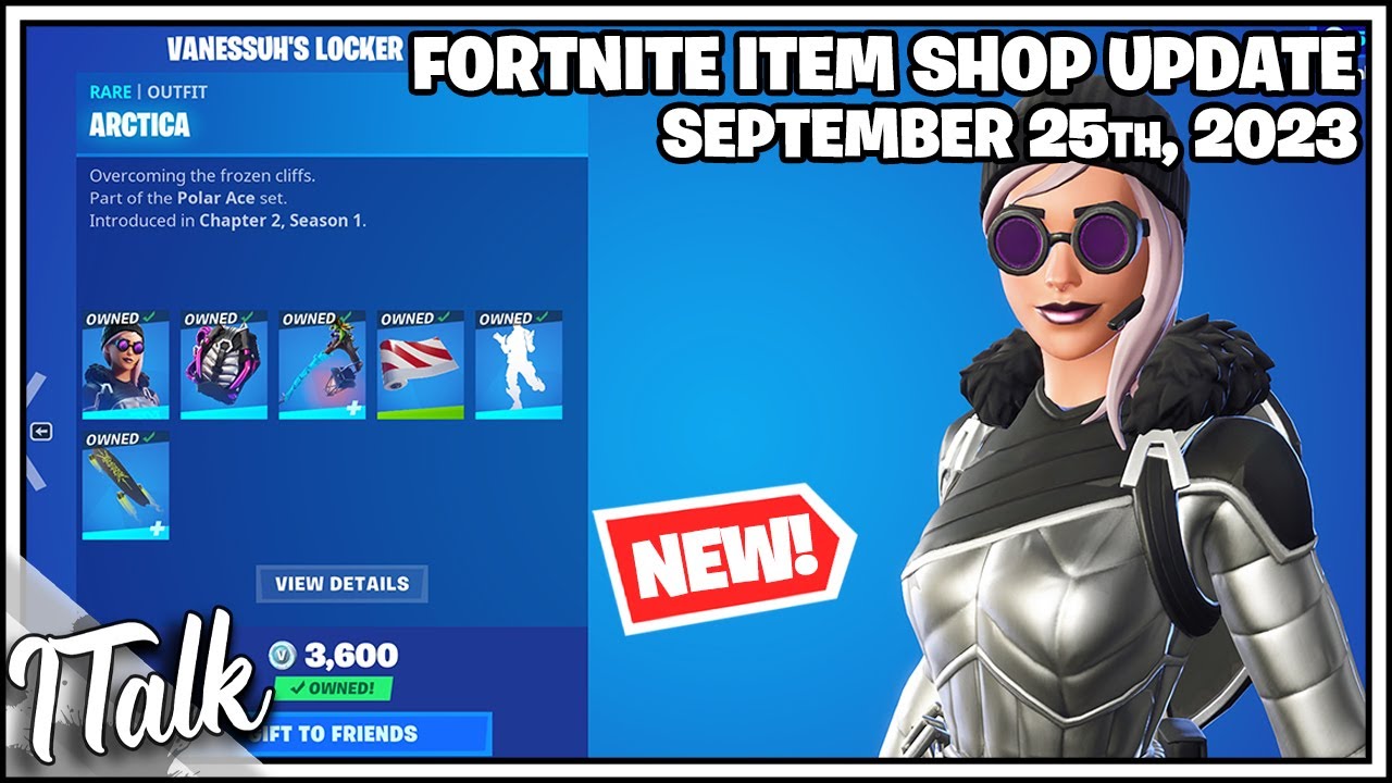 Fortnite Item Shop *NEW* UPDATE TOMORROW POGGERS! [September 25th, 2023 ...