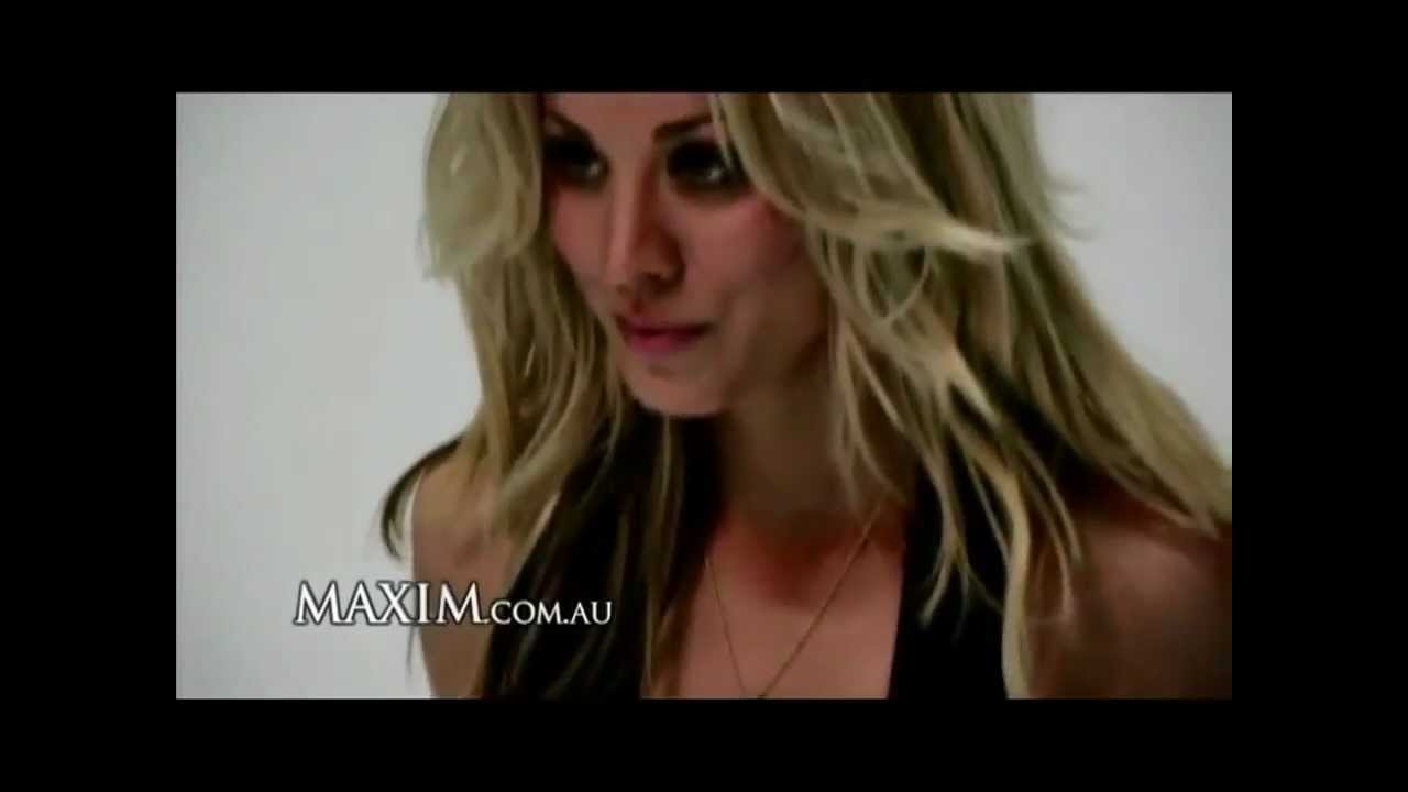 Kaley Cuoco - Revista Maxim Australia (Julio 2012) - YouTube