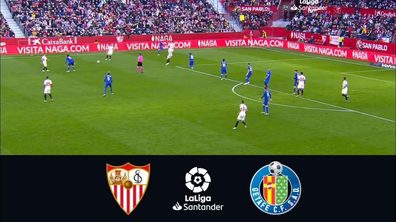 Sevilla vs Getafe | LaLiga | Live Score Watch Along Fifa 19 Gameplay ...