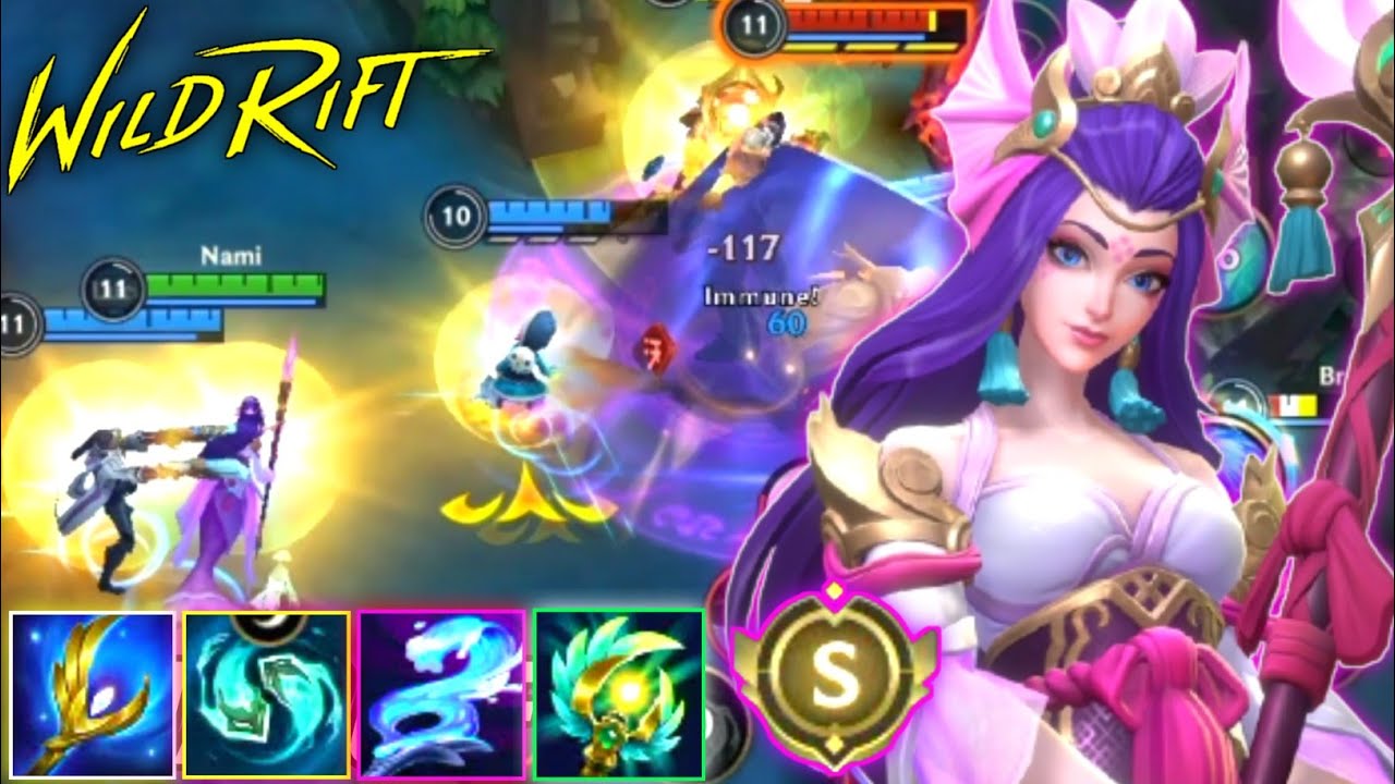 NAMI BEST SCALING ENCHANTER FOR LUCIAN, Nami Build And Runes - Wild ...