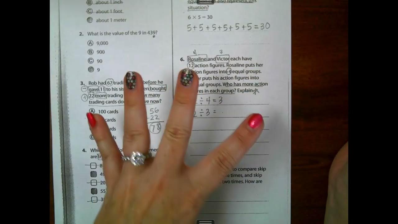 enVision Math Topic 1 Lesson 6 Daily Review - YouTube