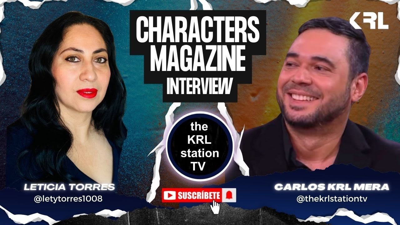 Characters Magazine Vol 2 - Leticia Torres Interview - YouTube
