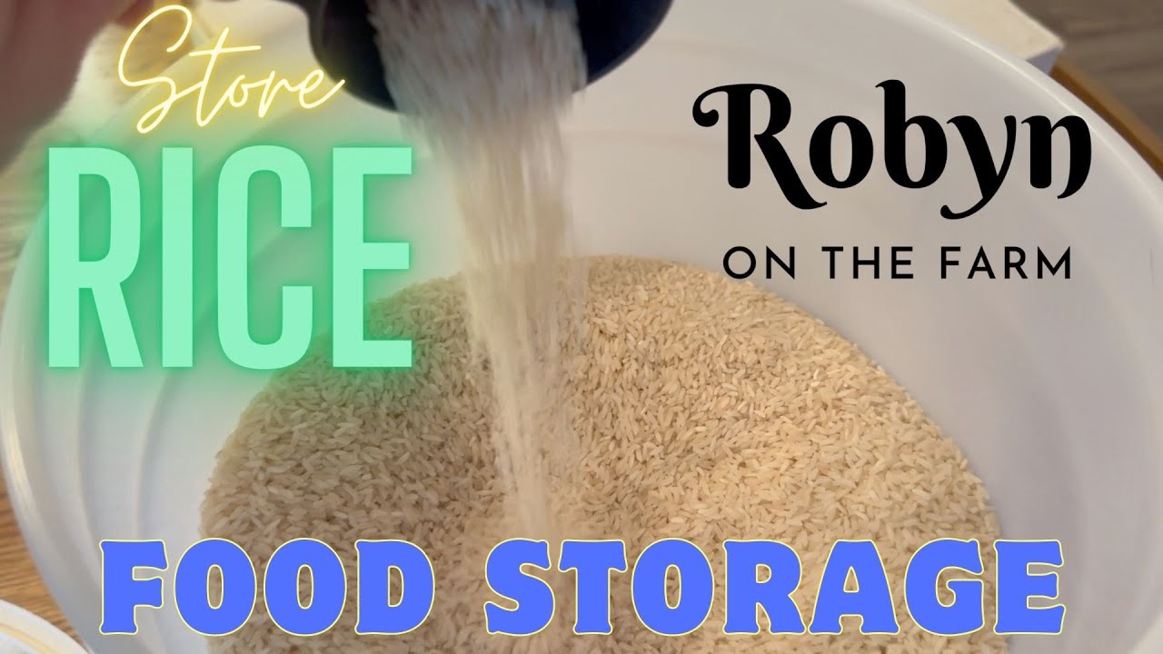 Be Prepared! Store Rice! Why I Prep and Have Food Storage. Instant Pot ...