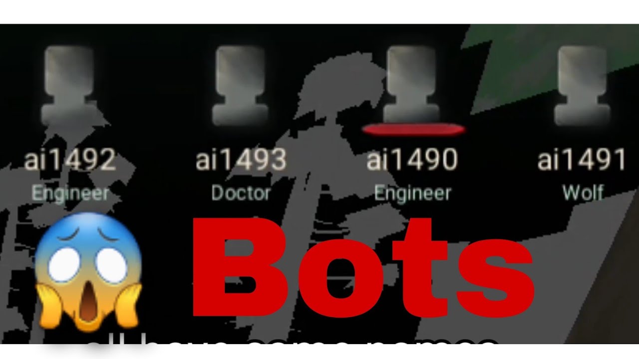 Bots found in horror game mist escape || blockman go || winningdragon ...