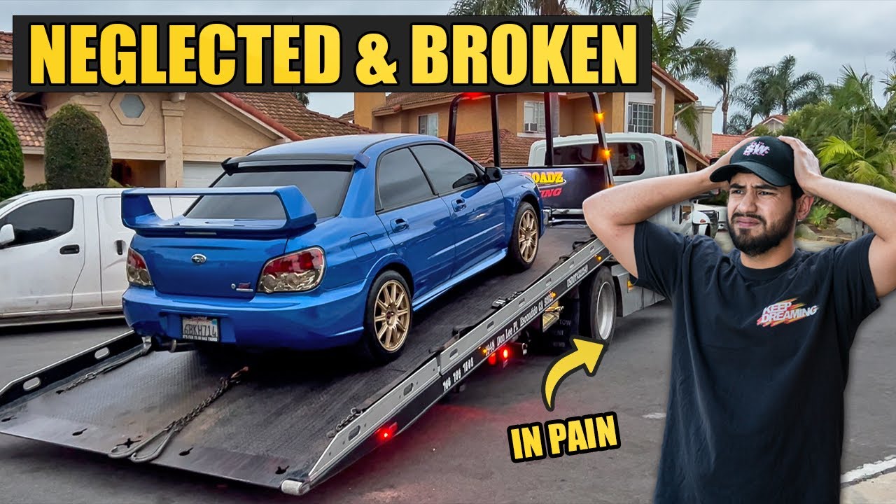 Saving A Broken Subaru WRX STi - PROJECT HAWKEYE - YouTube