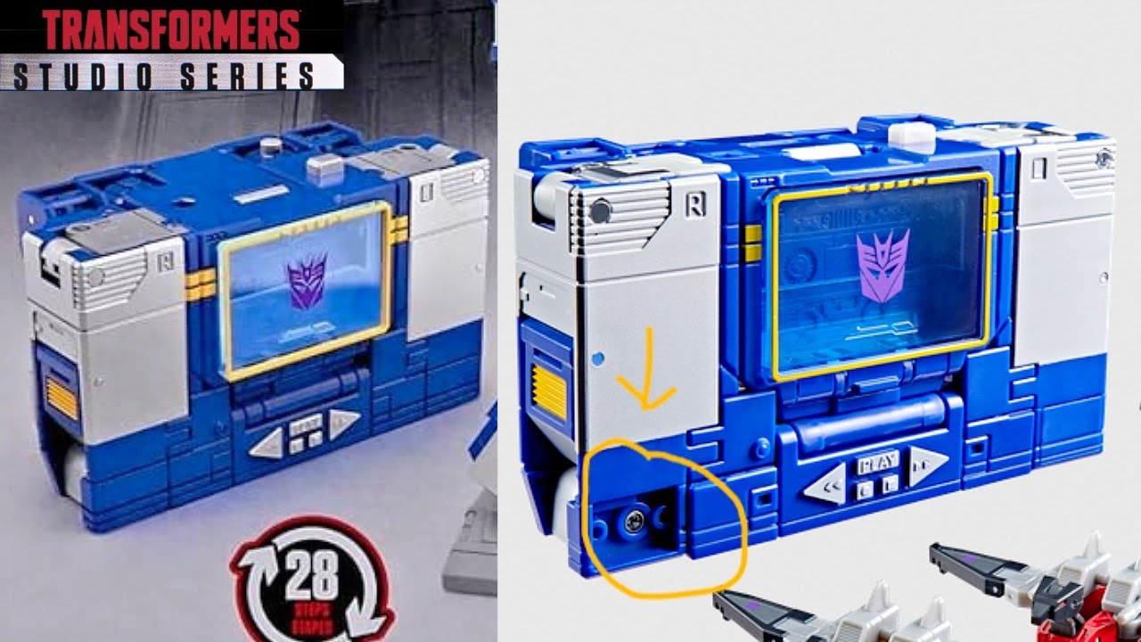 QC ISSUES ALREADY?!? Transformers Studio Series '86 SOUNDWAVE Pictorial ...