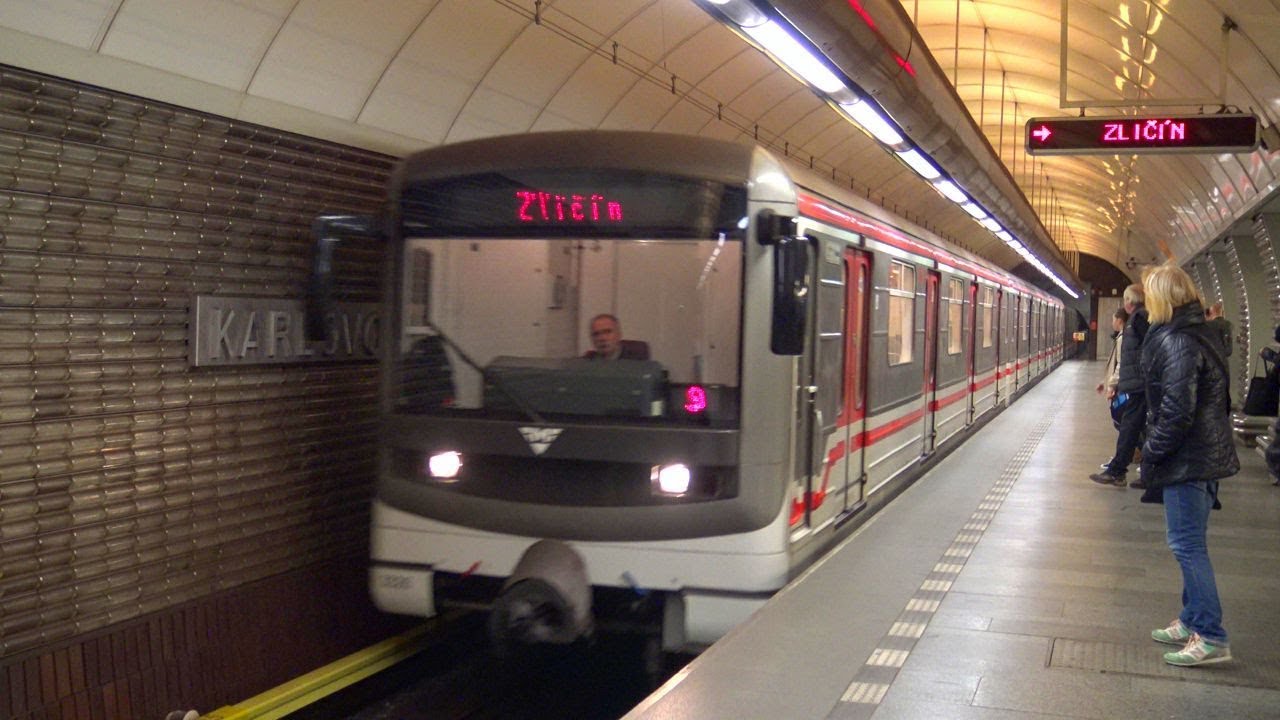 [4K Prague] 81-71M - Karlovo náměstí (Line B) - YouTube