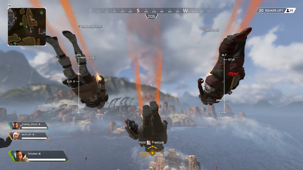 Apex Legends 6/8/2019 - McFly Hulk nukem - Part 1 - YouTube