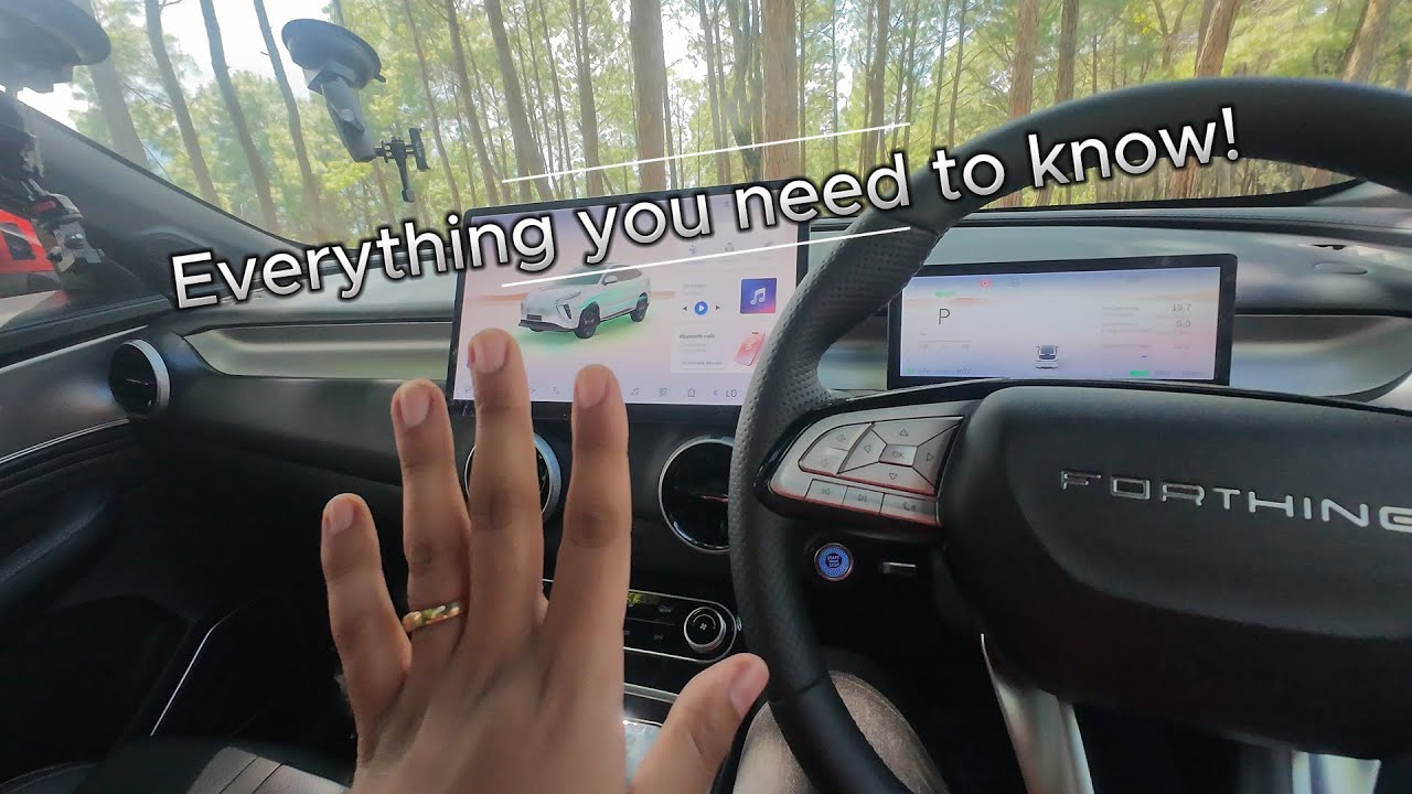 Forthing Friday Infotainment full guide - YouTube