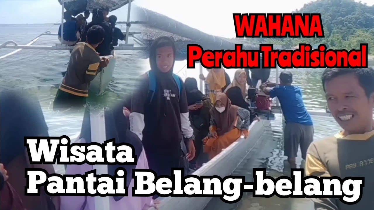 SERU....!!! MENIKMATI WAHANA PERAHU TRADISIONAL WISATA PULAU TAI MANU ...