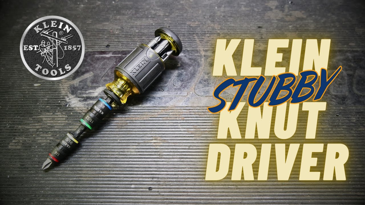 Check out the Klein Tools 12-in-1 Impact Rated Stubby Nut Driver - YouTube
