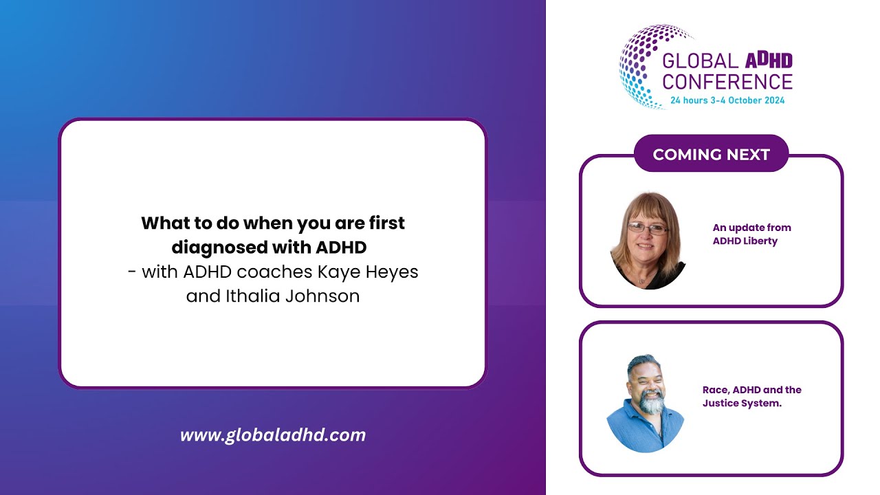 What to do when you are first diagnosed with ADHD with Kaye Heyes and ...