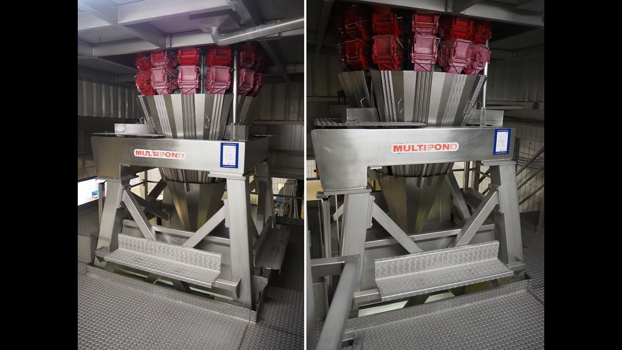 1112-62: Multipond 14-heads multihead weigher - YouTube
