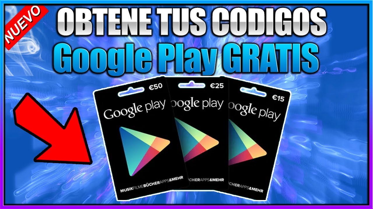 ️🔴 ULTIMA HORA !! Como Conseguir Codigos de GOOGLE Play | Tarjetas ...