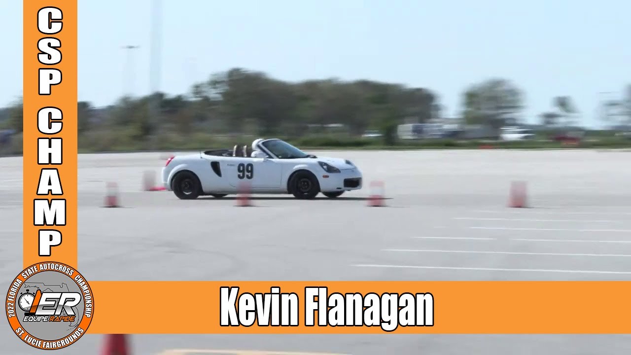 CSP Class Champion at the 2022 Fl State Autocross Championship - YouTube