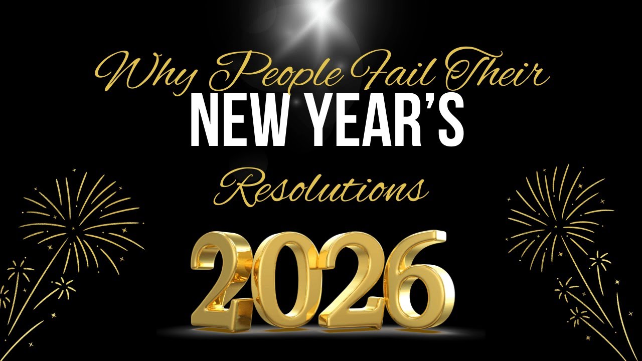 Why People Fail Their New Year's Resolutions - Pastor Dillon Awes ...