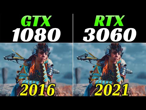 GTX 1080 vs. RTX 3060 | 1080p and 1440p | New Games Benchmarks