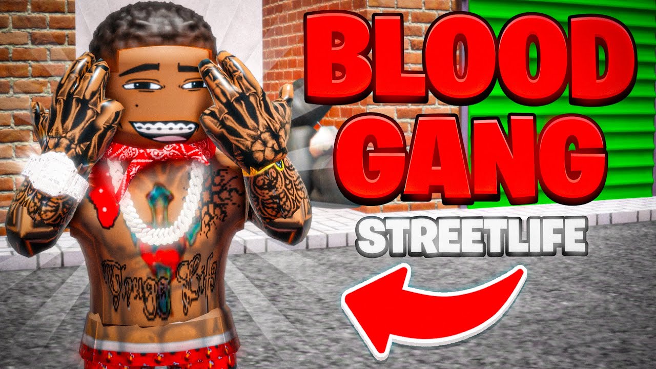 I JOINED THE BLOOD GANG IN THIS ROBLOX HOOD GAME! (STREET LIFE ...