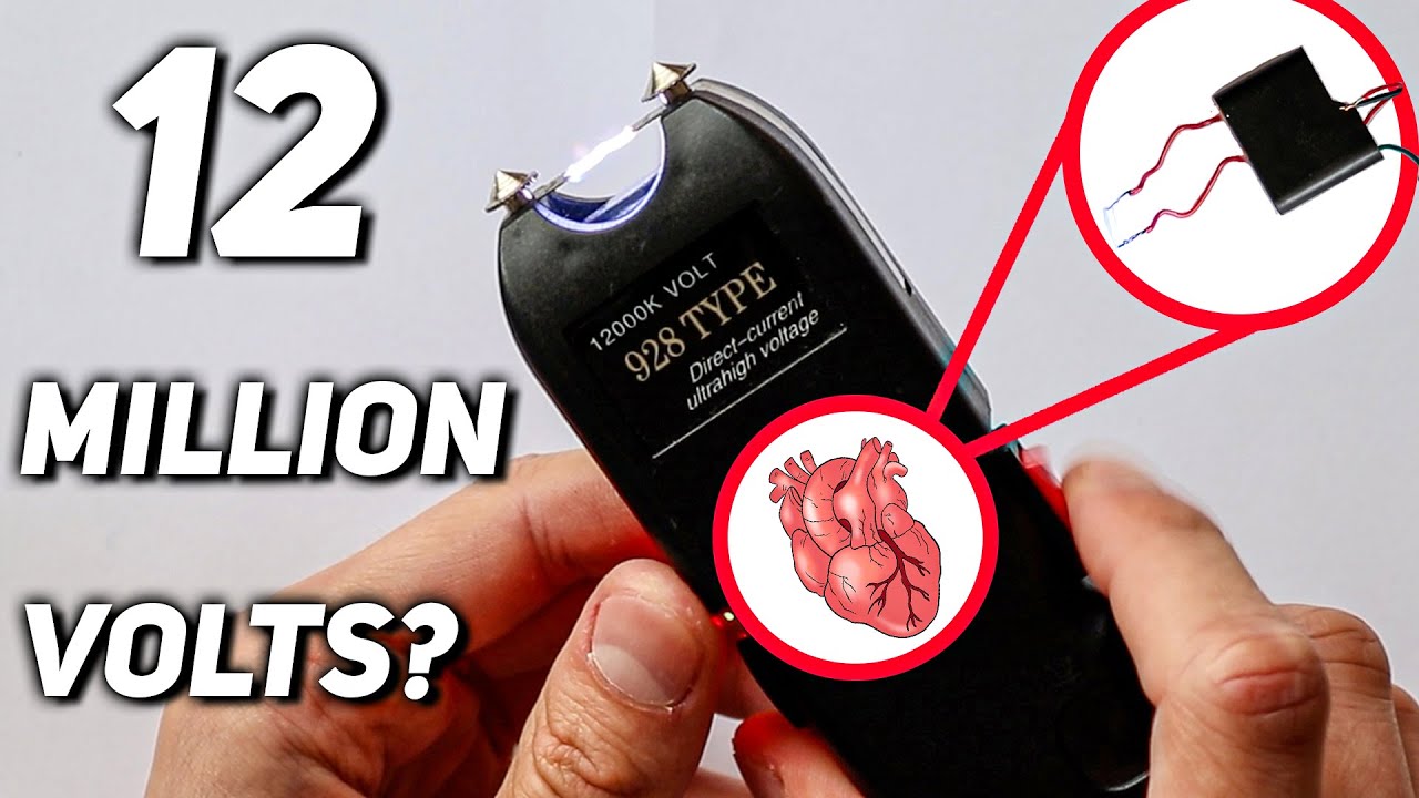 12 Million Volts 20 TASER 928 Type 12000k YouTube 12 Million Volts 20 TASER 928 Type 12000k YouTube