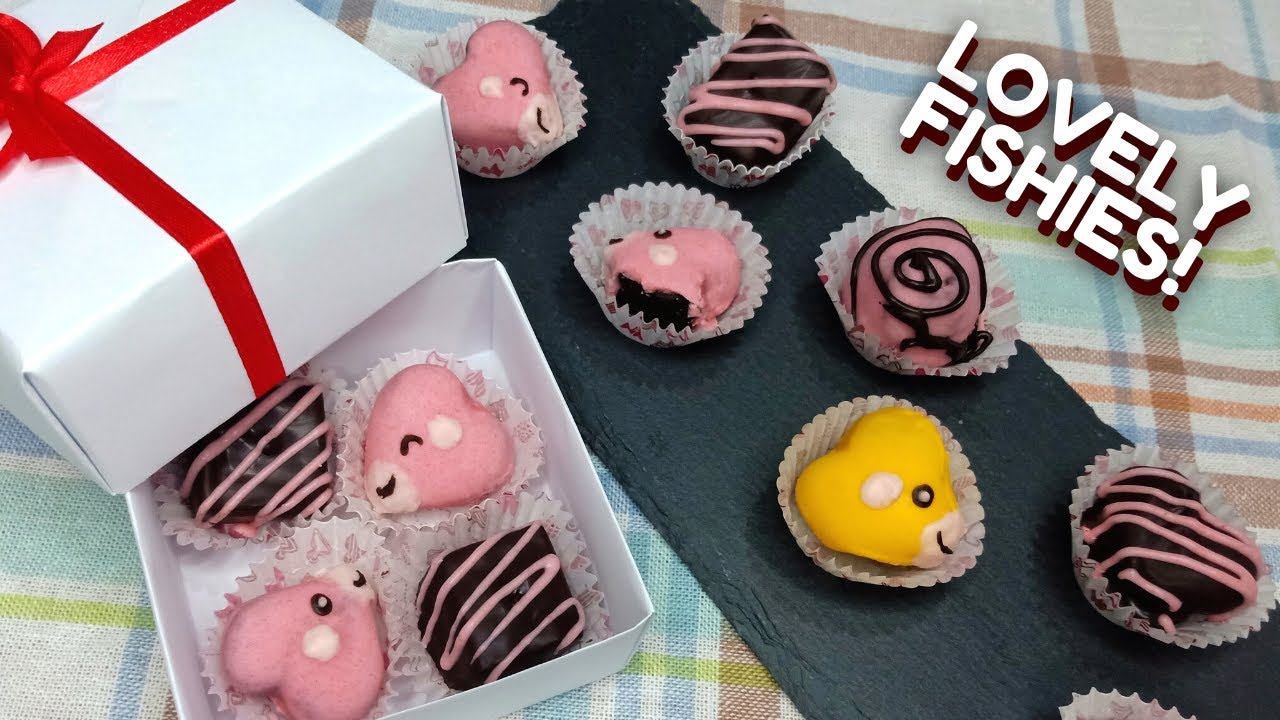 LUVDISC CHOCOLATES | Simple Valentine's Chocolates Recipe - YouTube