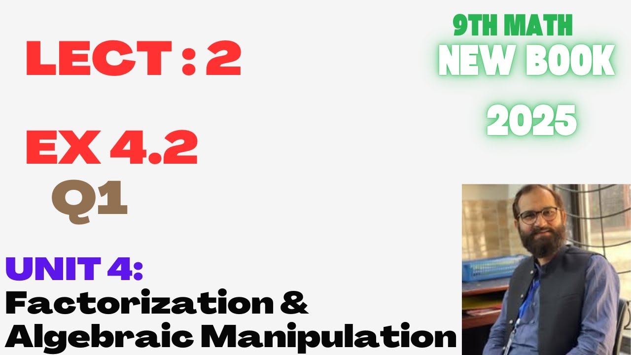 "Factorization of the Expression of the Type a4 + a2b2 + b4 or a4 + b4 | Math Community" - YouTube