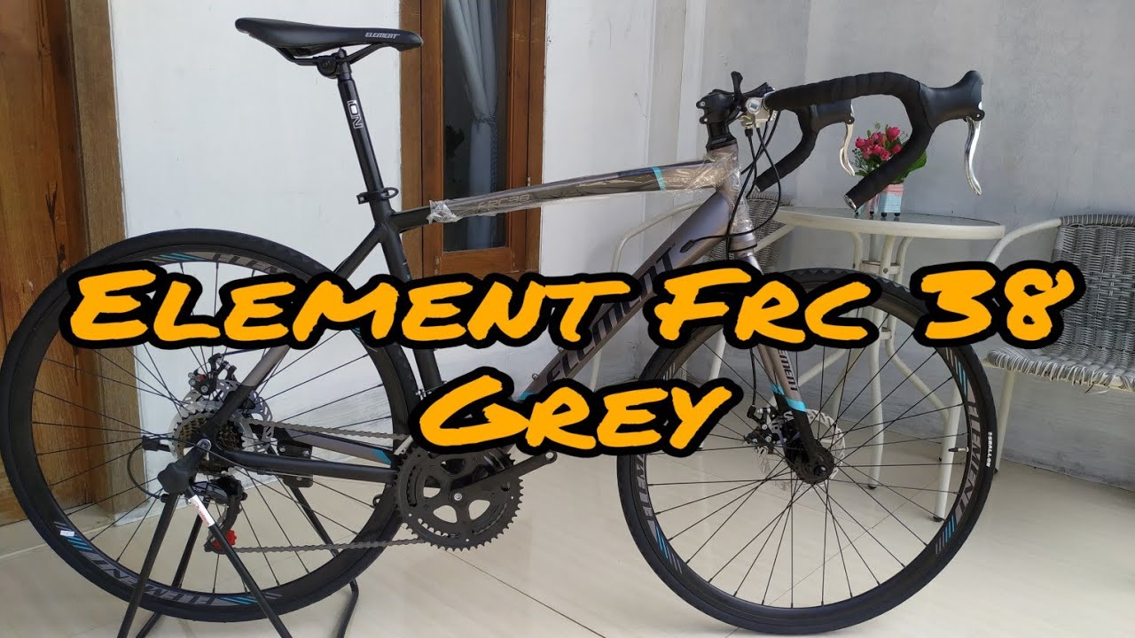 Roadbike Sepeda Balap Element Frc 38 Grey - YouTube