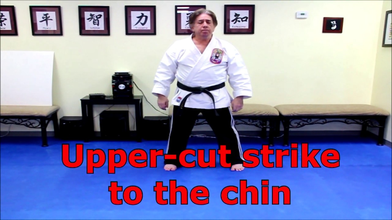 Upper-cut strike to the chin - YouTube