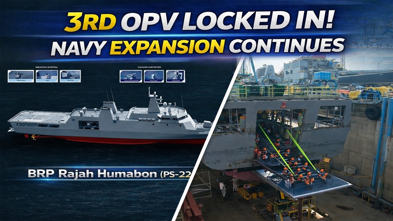 Philippine Navy's Third OPV Ship BRP Rajah Humabon Nearly Completed ...