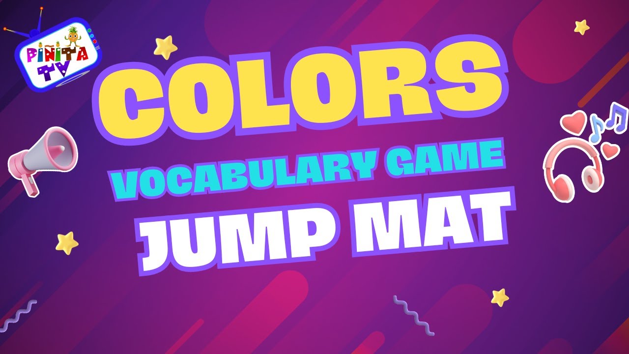 COLORS JUMP MAT GAME - YouTube