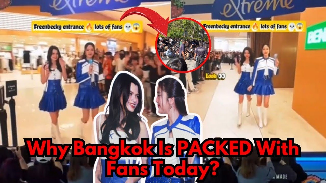 (Freenbecky)FreenBecky Fans Flood Bangkok! Nestlé Event Crowds Before ...