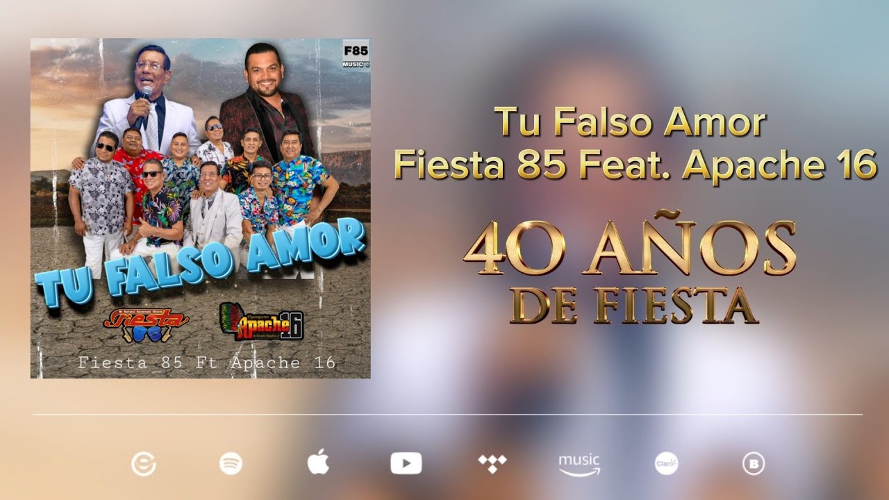 Tu Falso Amor | Fiesta 85 Ft. Apache 16 (Audio Oficial) - YouTube