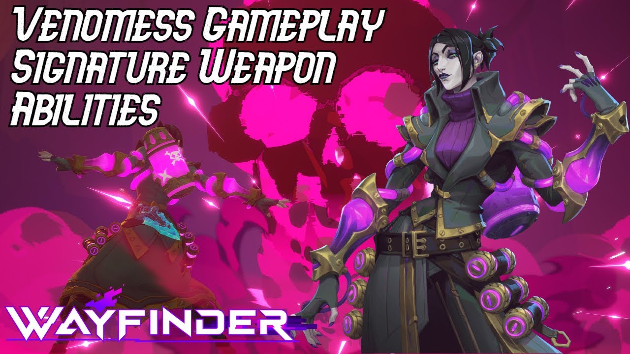 Venomess Gameplay Showcase! Signature Weapon and Abilities! - YouTube