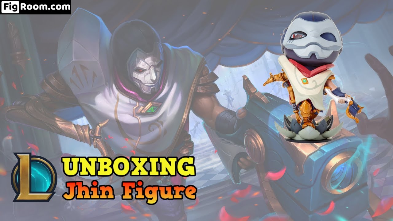 Mô hình LMHT Jhin Figure - Unboxing - Mô hình Liên Minh Huyền Thoại ...