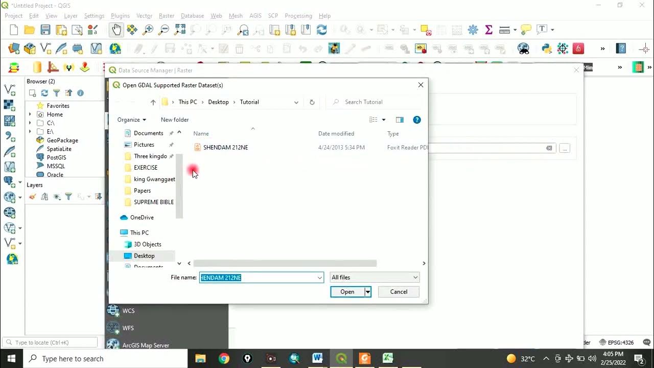 How to add data into QGIS - YouTube
