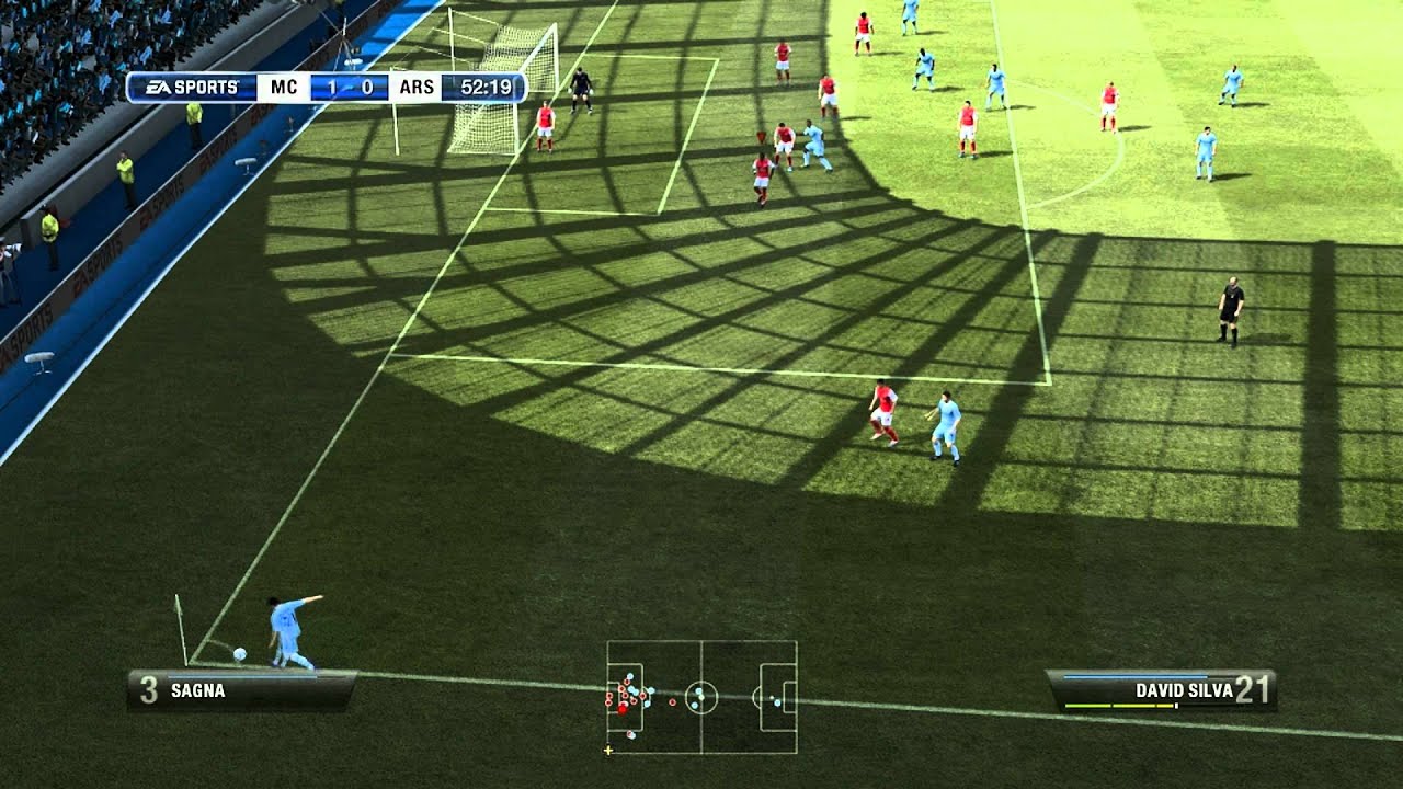 Let's Play FIFA 12 Demo - Man City v Arsenal - YouTube