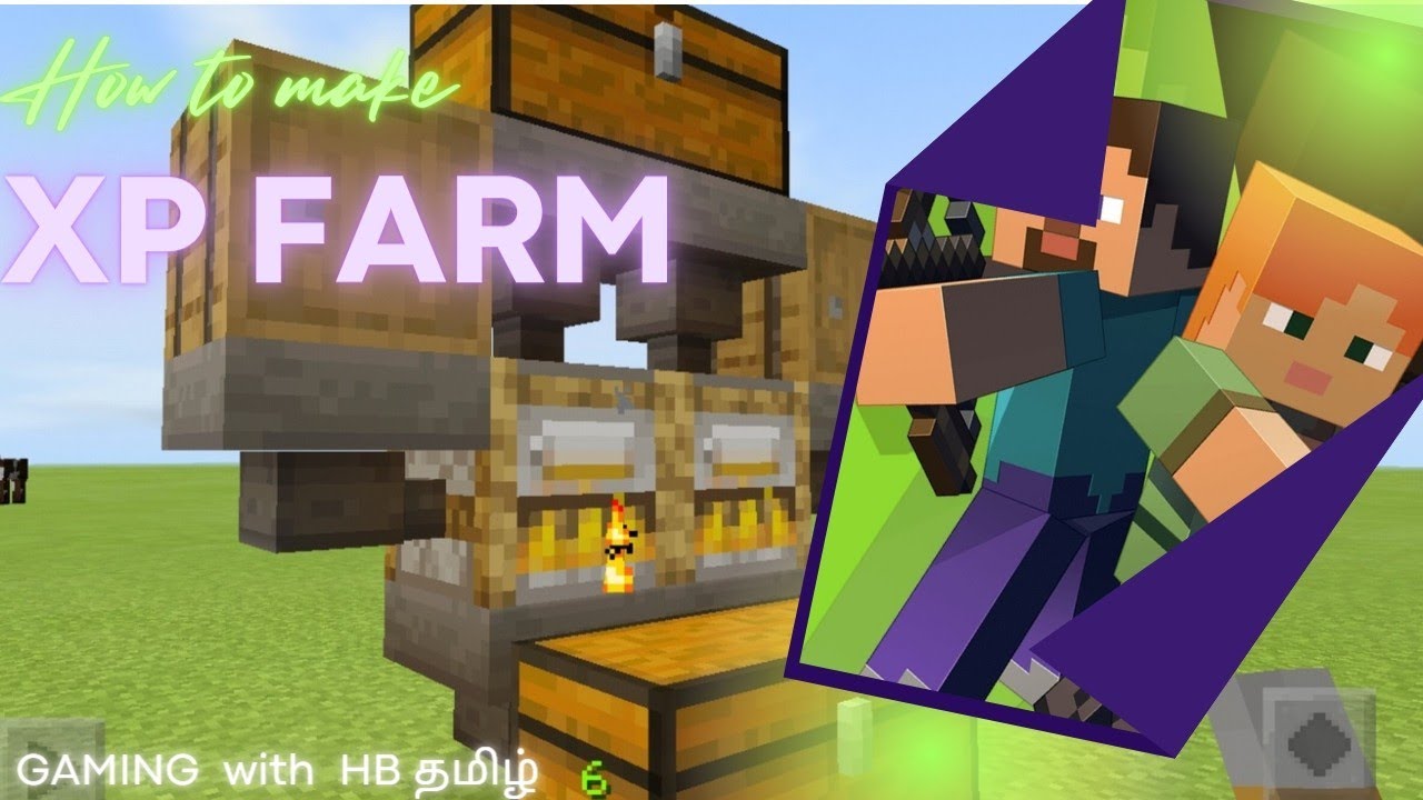 HOW TO MAKE AUTOMATIC XP FARM | MINECRAFT | FOR BEGINNERS | GAMING with ...