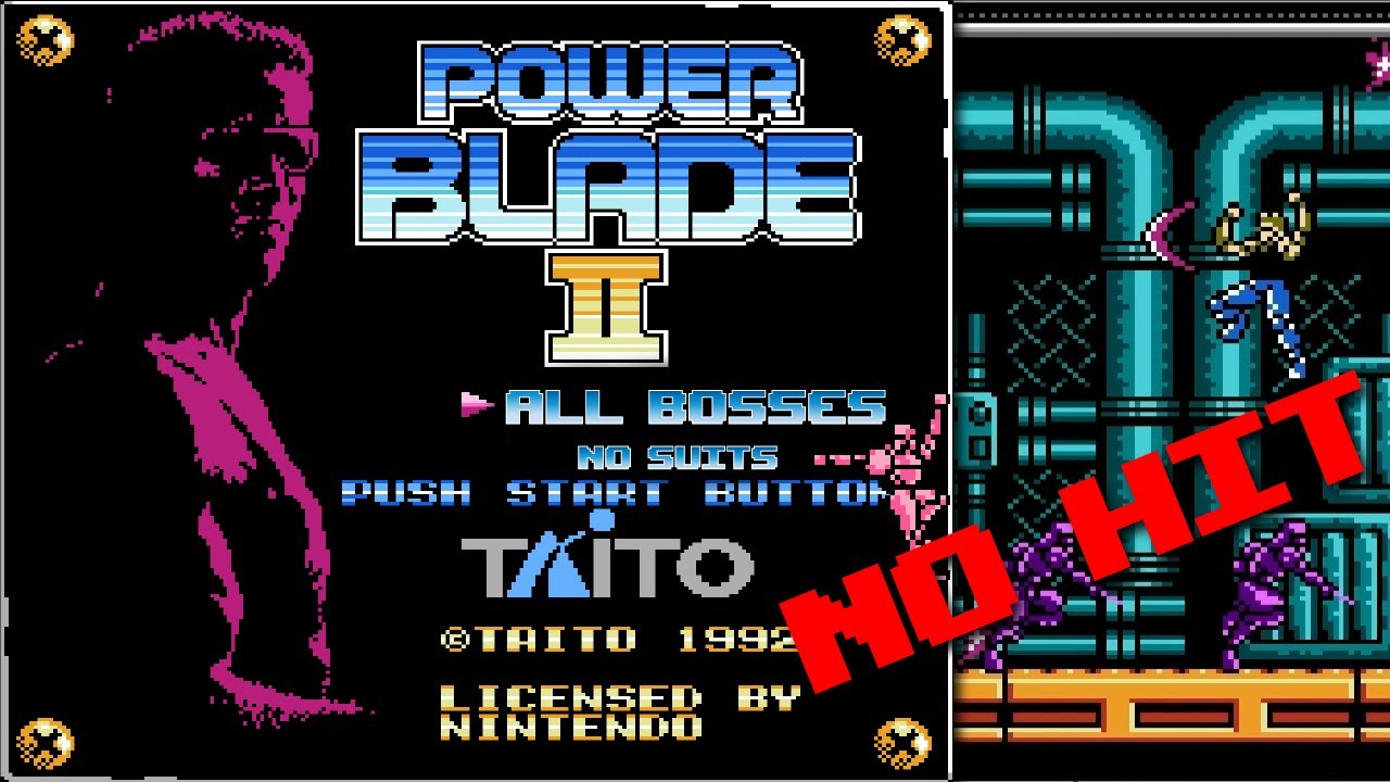 NES Power Blade 2 All Bosses (No Hit/No Suits) - YouTube