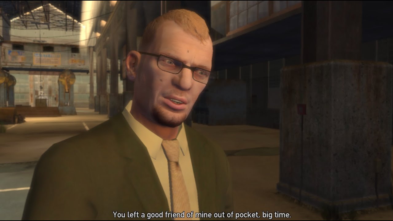 GTA 4 Xbox 360 2008 HD PC Michael Hollick Niko Bellic Walkthrough Part ...