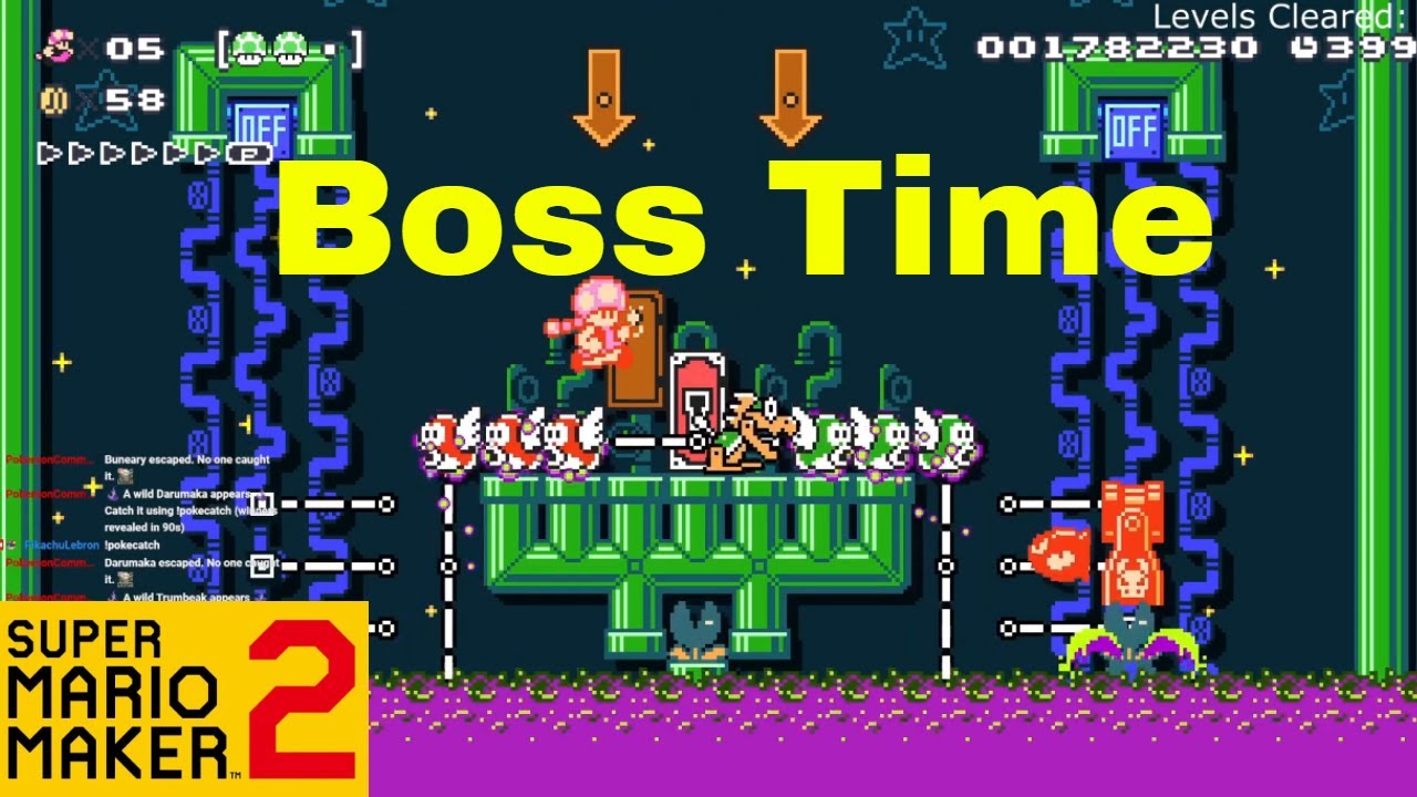 A Level with Multiple Rooms [Super Mario Maker 2] [Endless Expert S47 ...
