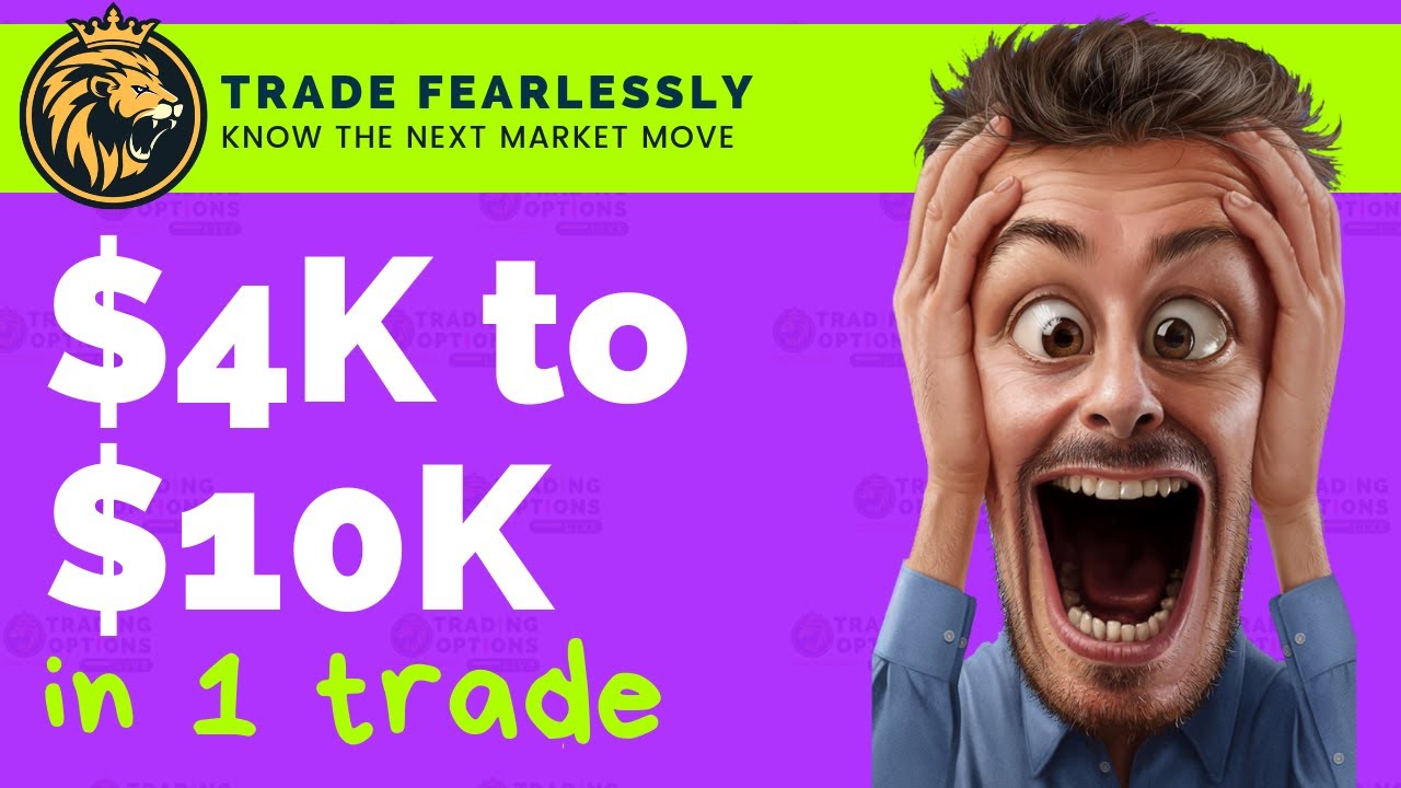#TradingOptionsLIVE: $4K to 10K in 1 Trade QUICK (TLRY options trade ...