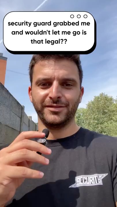 Can a Security Guard Detain You in the UK? Legal Facts ️ - YouTube