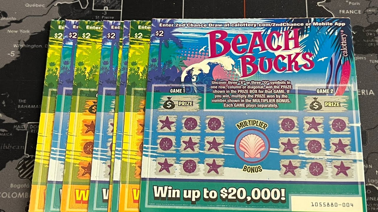 LUCKY $2 BEACH BUCKS COMING IN HOT!! - YouTube