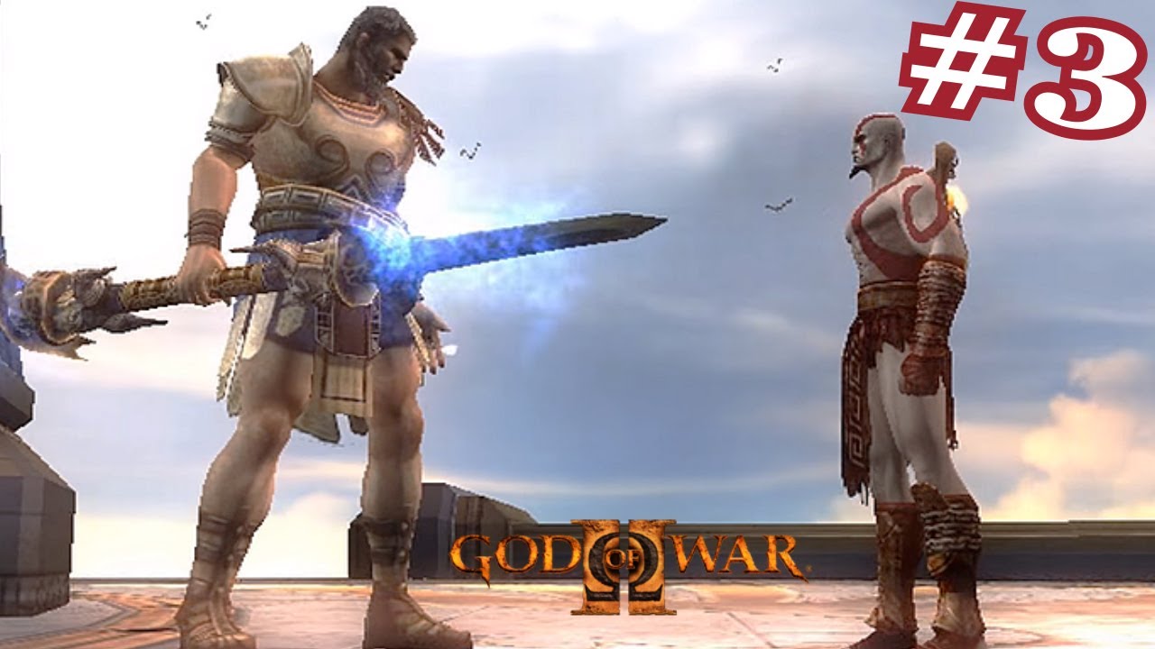 KRATOS VS THESEUS // GOD OF WAR 2 [BLIND] //HD // PS3// Part 3 - YouTube