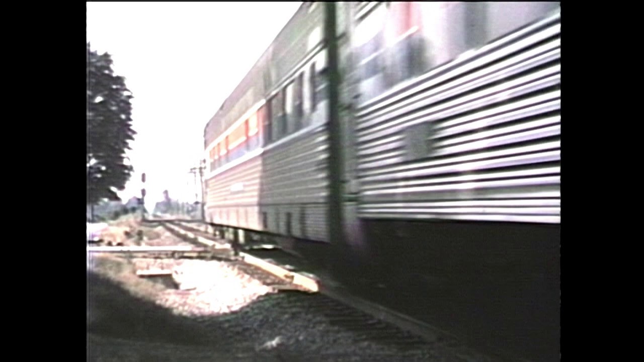 Amtrak on C&O's Cheviot Hill Line - YouTube