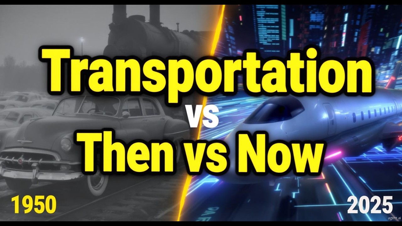 Transportation Then vs Now: 75 Years of Change - YouTube