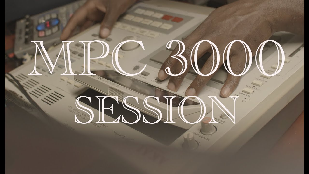 Really fast MPC 3000 Session -- finding a groove - YouTube