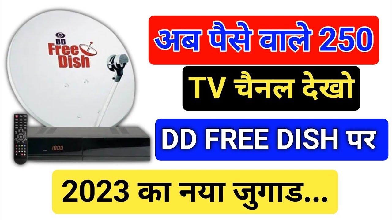 DD FREE DISH 250 Free Channel | पैसे वाले डीटीएच फ्री वाले डीटीएच में ...