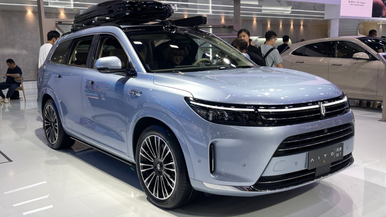 Introduced at Chengdu Auto Show with Safety Upgrades, New AITO Wenjie M7 SUV 2024 - YouTube