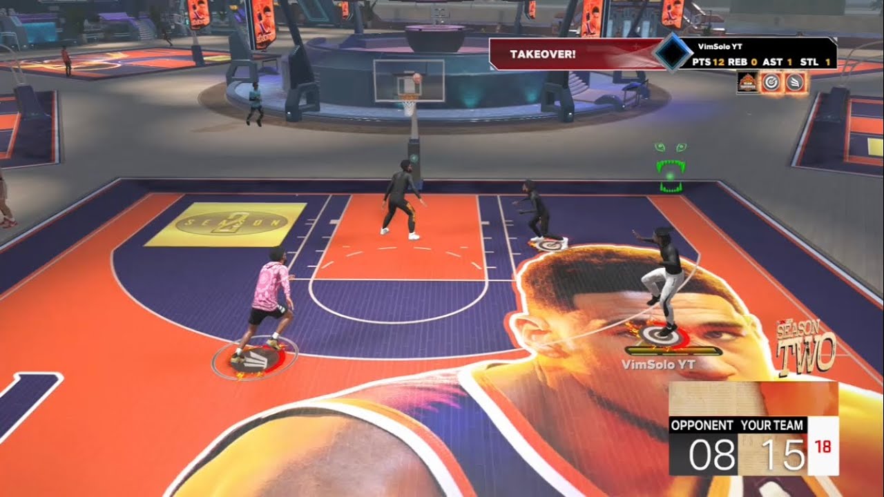 NBA 2K23 POPPED OFF AT THE 2S COURT - YouTube