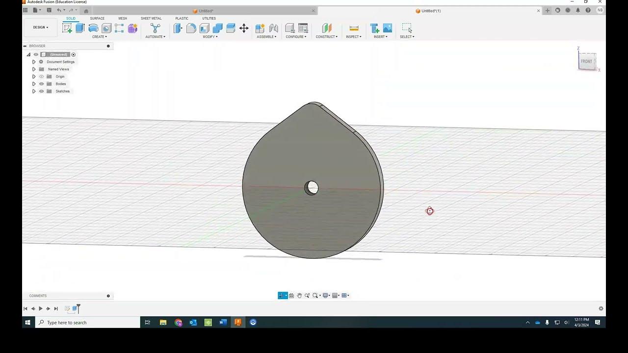 How to Model the Pear Cam - YouTube